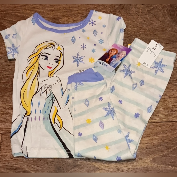 Disney | Pajamas | Anna And Elsa 2 Twopiece Pajama Set | Poshmark